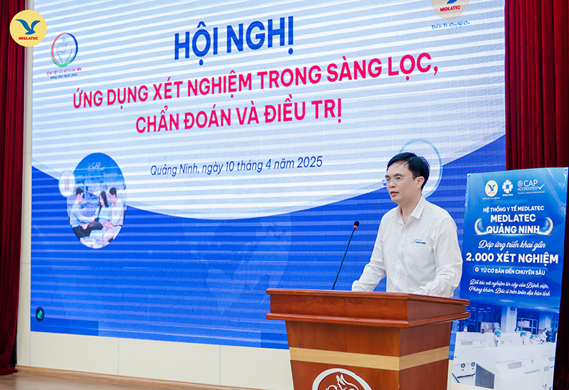 Chuyên gia MEDLATEC chia sẻ kiến thức xét nghiệm chuyên sâu tại Bệnh viện Sản Nhi Quảng Ninh