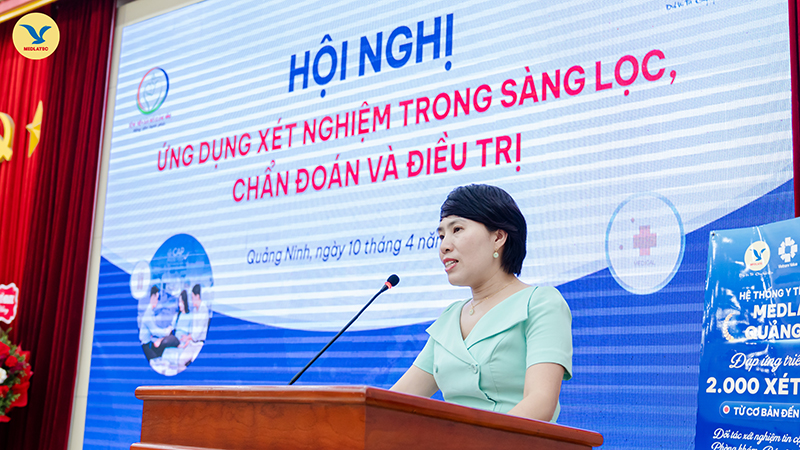 Chuyên gia MEDLATEC chia sẻ kiến thức xét nghiệm chuyên sâu tại Bệnh viện Sản Nhi Quảng Ninh